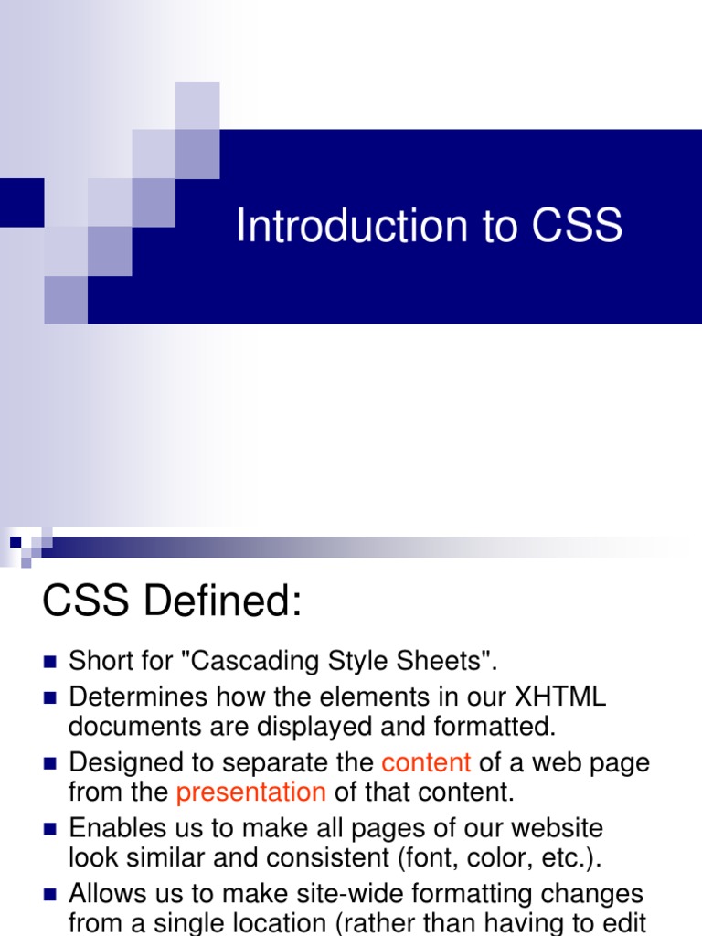 CSS Basics for Beginners | PDF | Cascading Style Sheets | Html Element