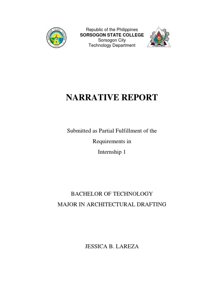 Narrative Report | PDF | Infrastructure | Engineering