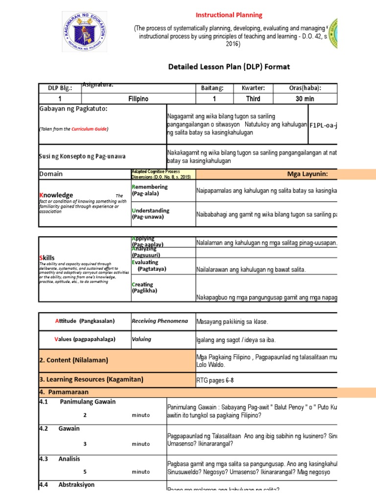 Dlp q3 - Filipino Harvesting