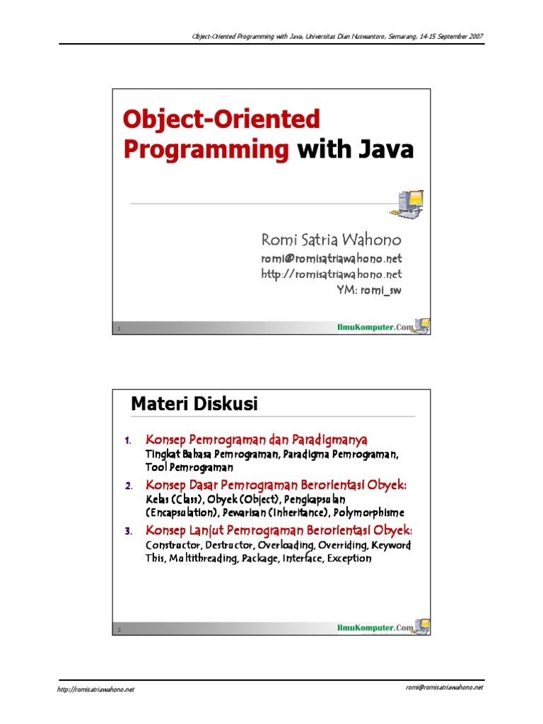 Buku OOP2 | PDF