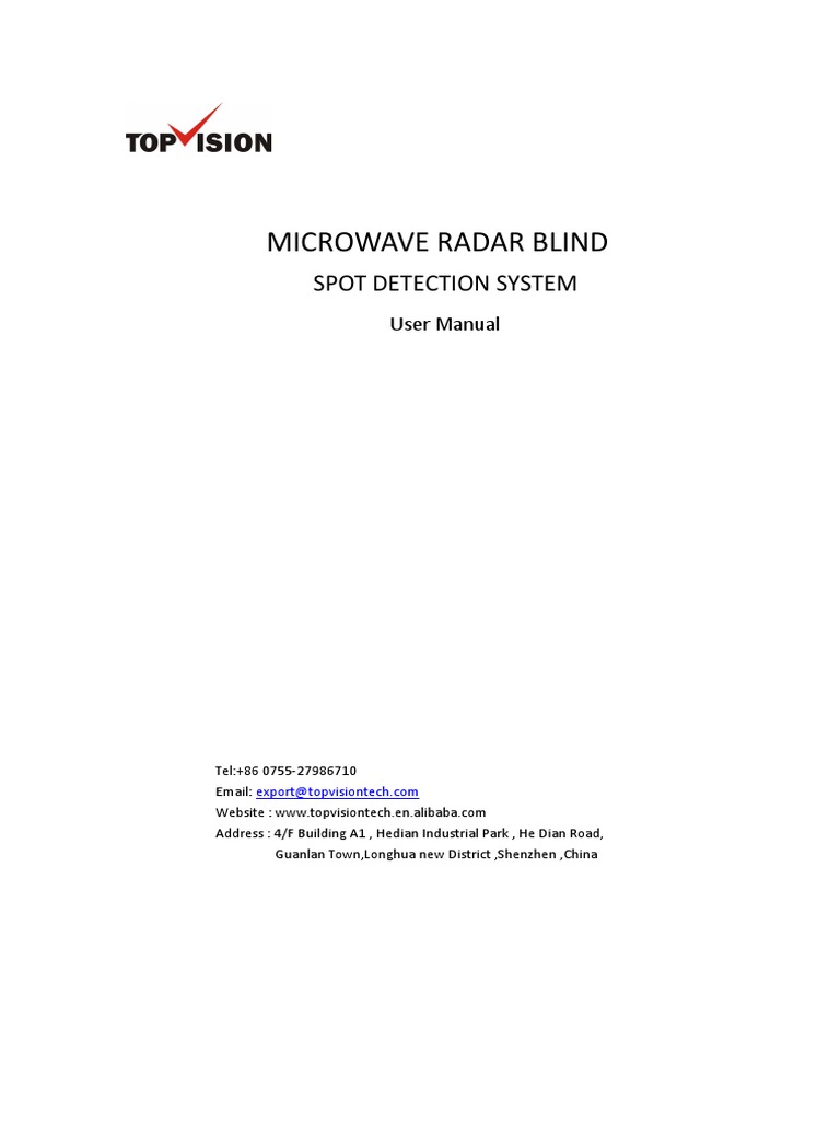 Radar Manual | PDF | Microwave | Electronics
