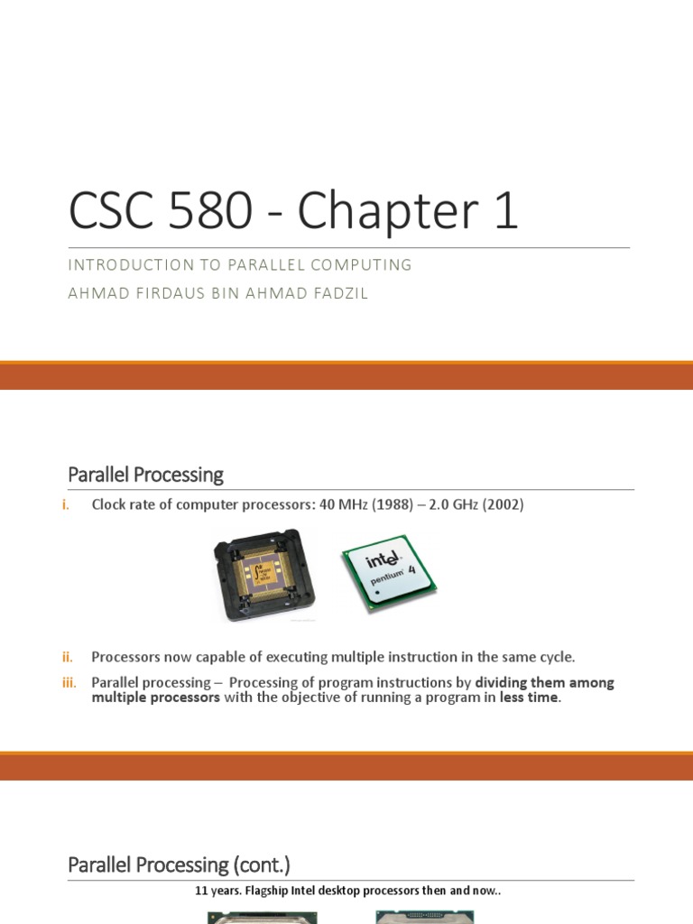 CSC 580 - Chapter 1 | PDF