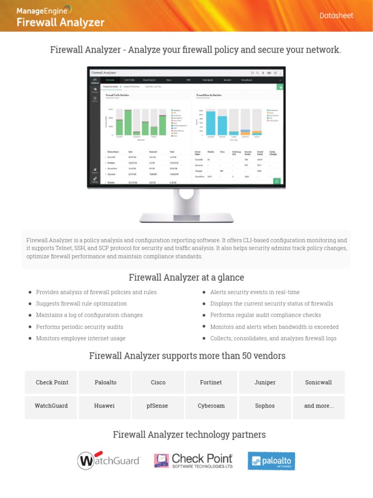Firewall Analyzer Brochure PDF | PDF | Firewall (Computing) | Virtual ...