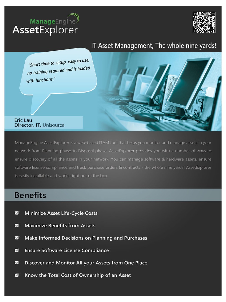 ManageEngine Asset Explorer PDF | PDF