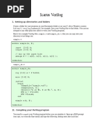 VCS Verilog Tutorial for ESE461 | PDF | Shell (Computing) | Computer File