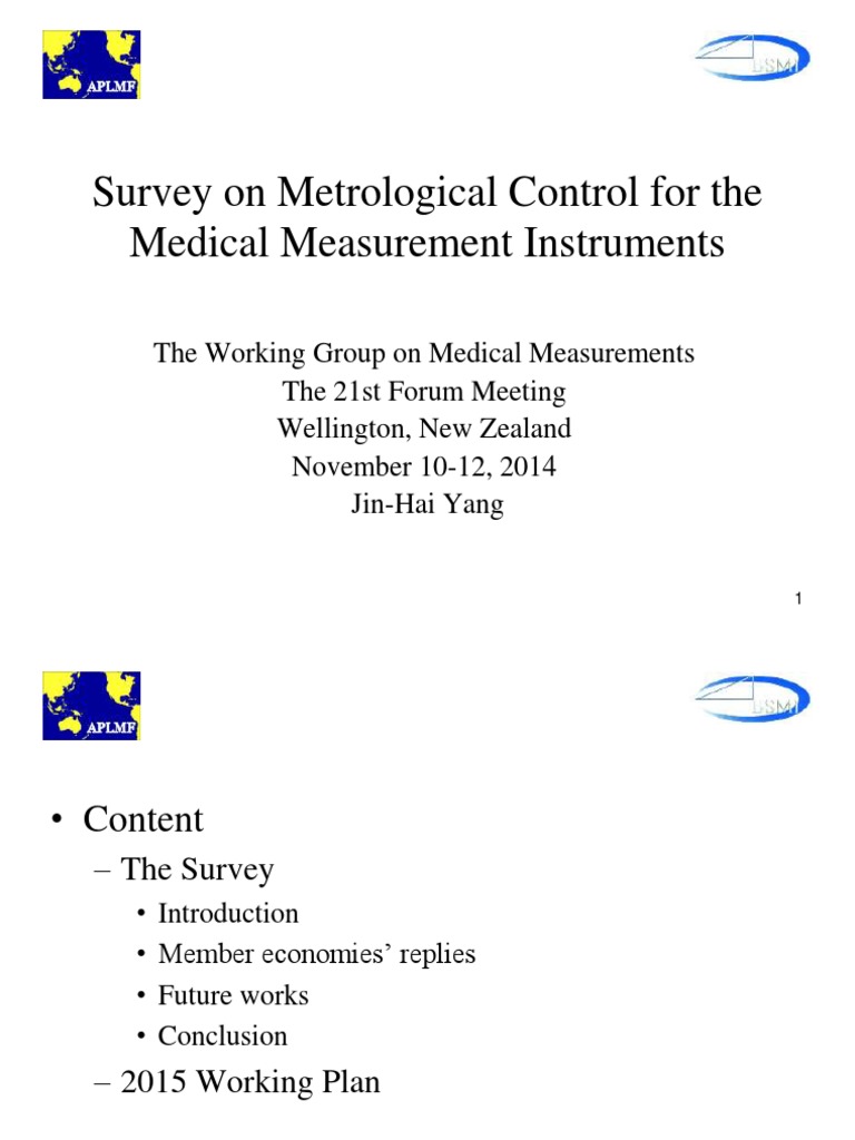 Medical Measurement Instruments | PDF | Food And Drug Administration ...