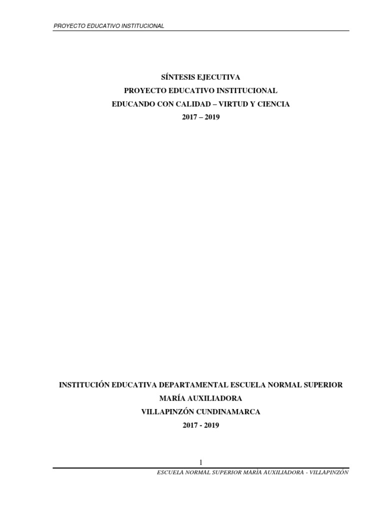 Pei 2018-2019 | PDF | Educación de la primera infancia | Modificación ...