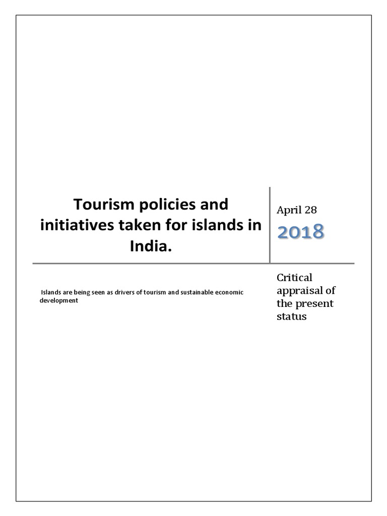 Tourism Policies and Initiatives | PDF | Tourism | Sustainability