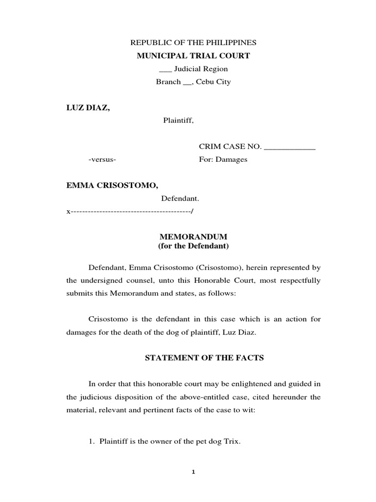 Legal Memorandum-Marave | PDF | Negligence | Employment