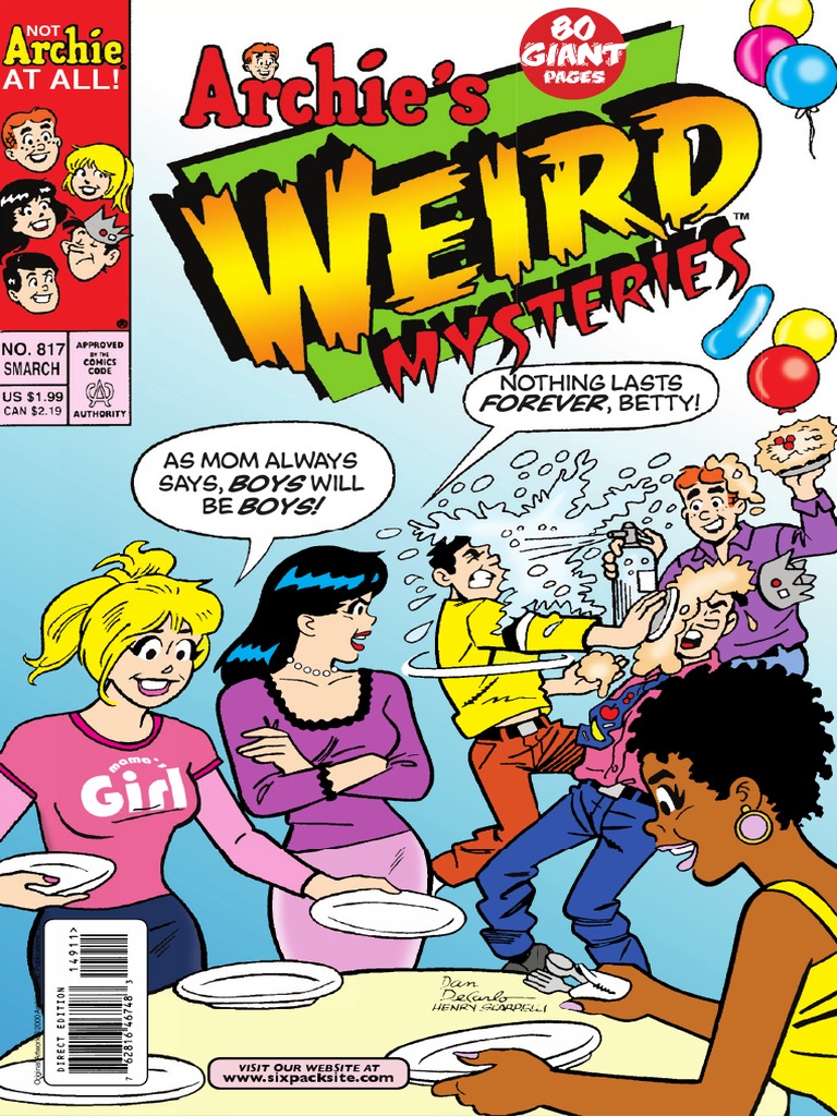 Archie's Weirdest Mystery | PDF | Archie Comics | Parody