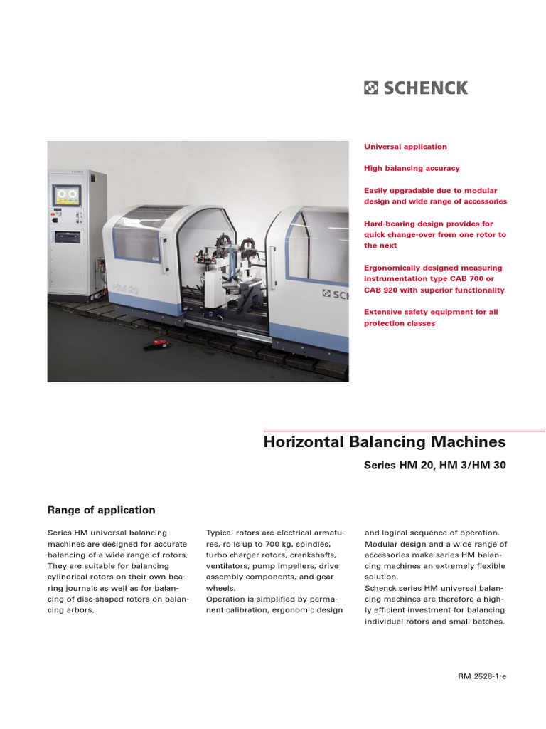 Balancing Machines For Piston | PDF | Machines | Bearing (Mechanical)