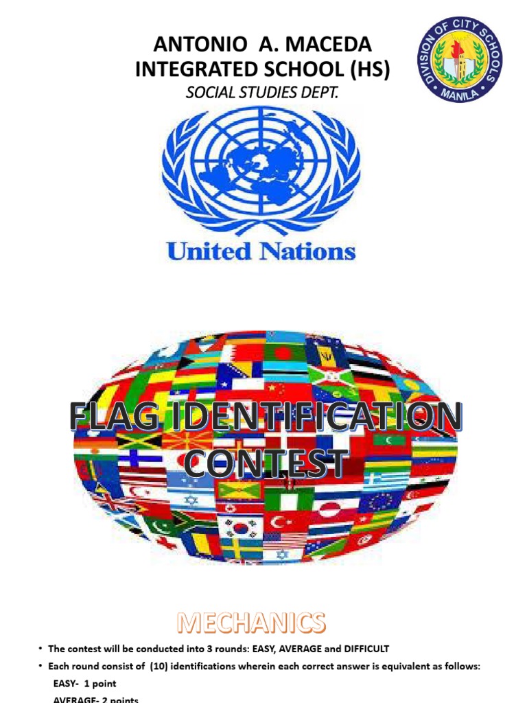 Flag Identification Revised 2 | PDF | Flag | White