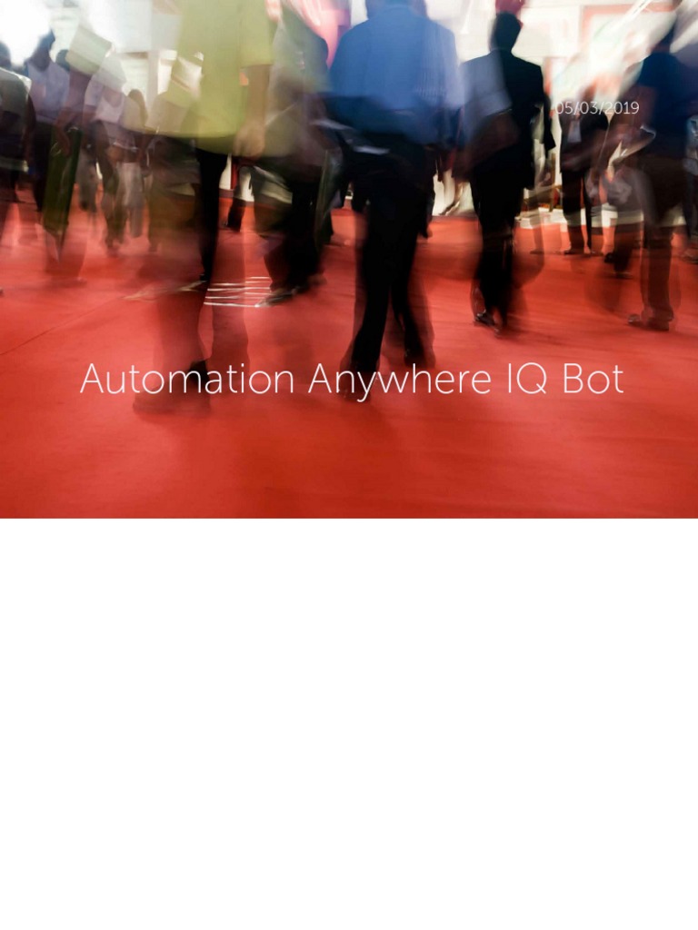 Automation Anywhere - IQ BOT | PDF | Representational State Transfer | Hypertext Transfer Protocol