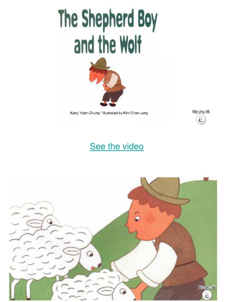 The Boy Who Cried Wolf Storybook | PDF