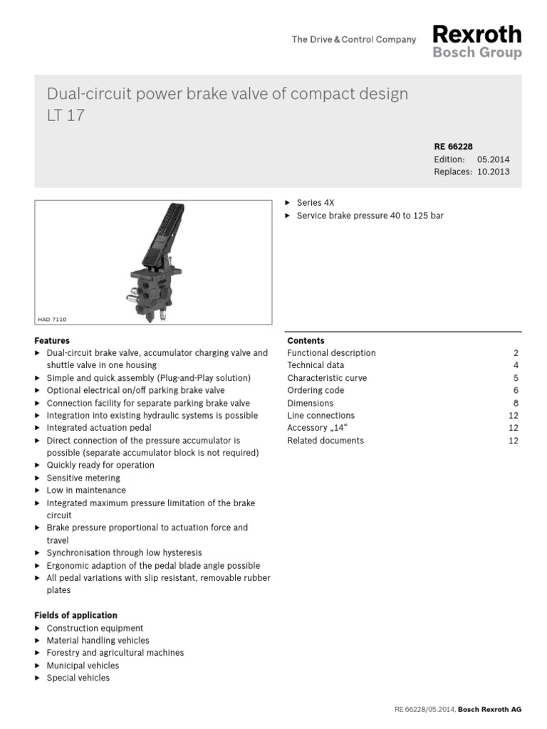 lt17 PDF | PDF | Valve | Brake