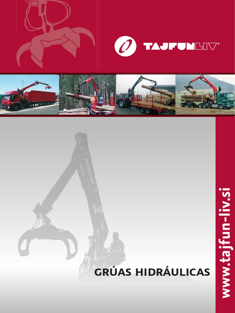 Catalogo Tajfun Liv | PDF | Grúa (máquina) | Madera