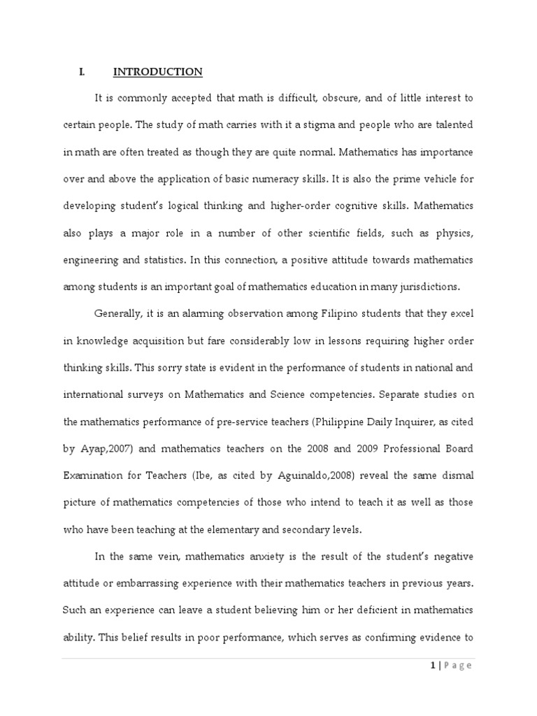 Problems Encountered by Grade - 9 Students in Learning Mathematics ...