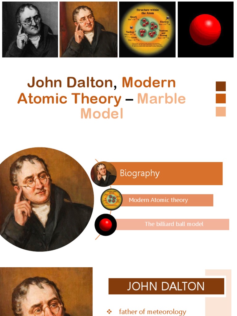 John Dalton: Modern Atomic Theory | PDF | Philosophy | Science ...