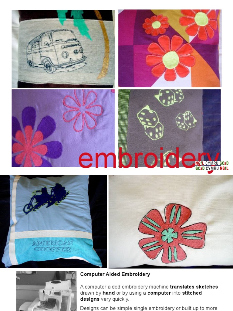 Embroidery | PDF | Embroidery | Image Scanner