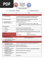 7e's Lesson Plan Template | PDF | Matter | Gases