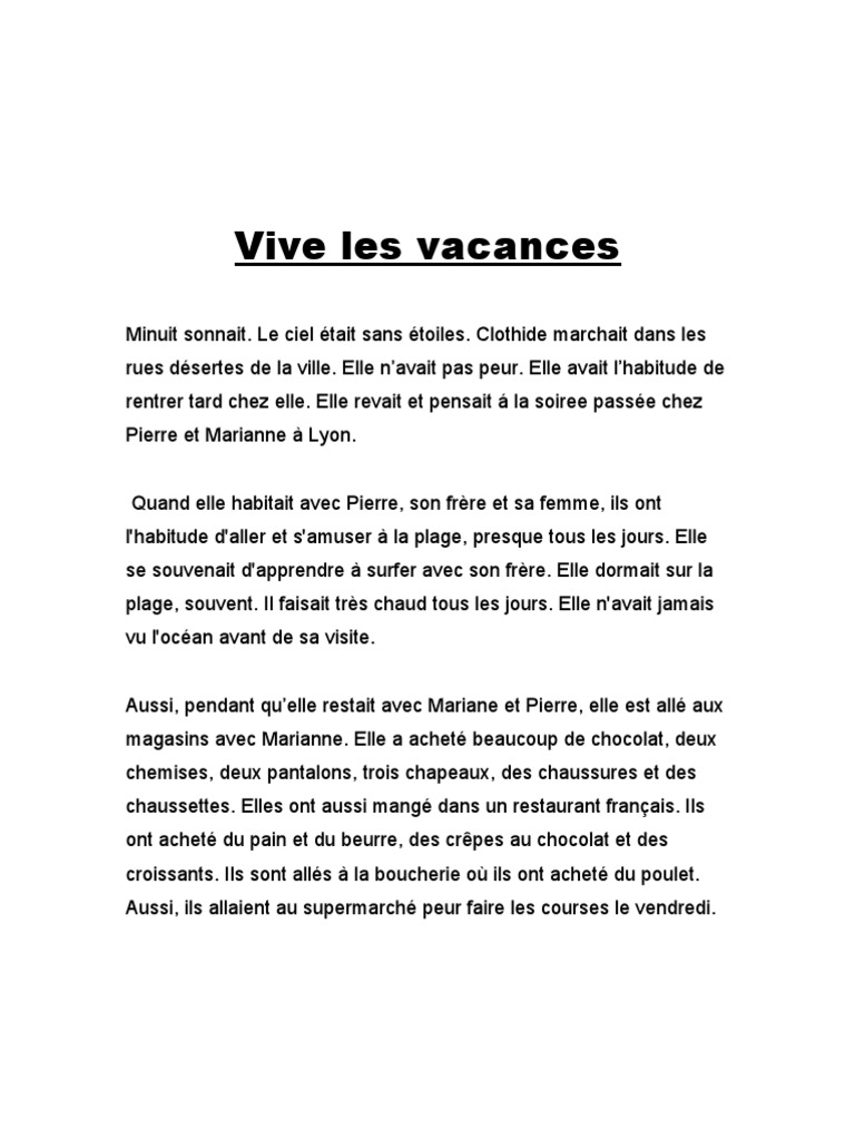 French Story | PDF