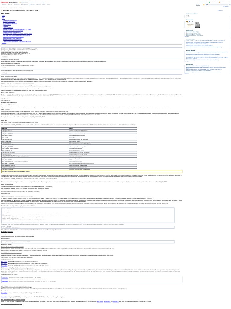 Concurrent Managers Solution | PDF | Oracle Database | Queue (Abstract ...