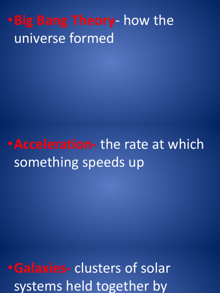 Theories of Universe Origin Explained | PDF | Inflation (Cosmology ...