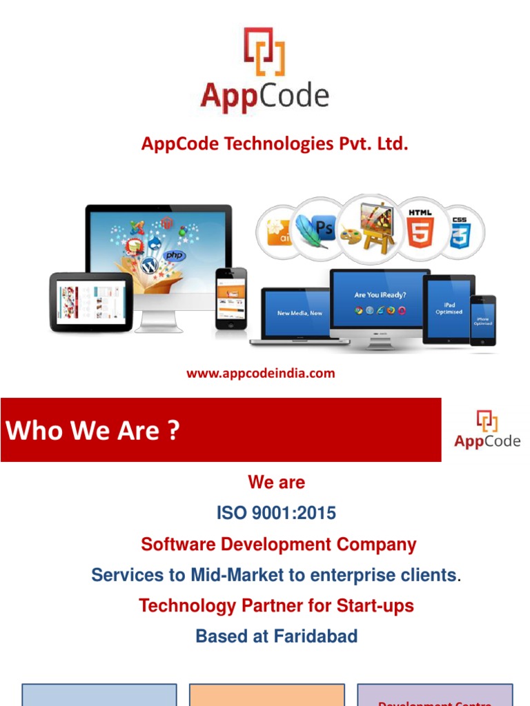 AppCode Business Presentation | Download Free PDF | Web Application ...
