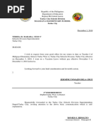 Leave Form Sample Deped | PDF | Parental Leave | Restraining Order