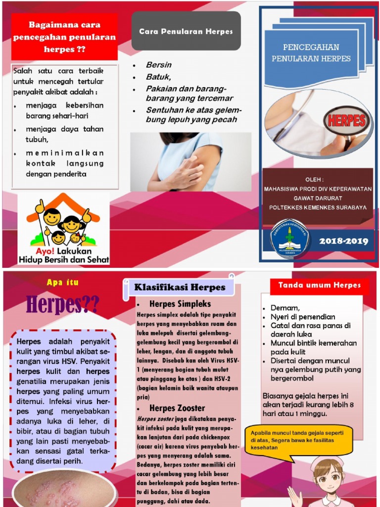 Leaflet Herpes Word | PDF