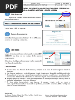 Tutorial Aula Virtual | PDF
