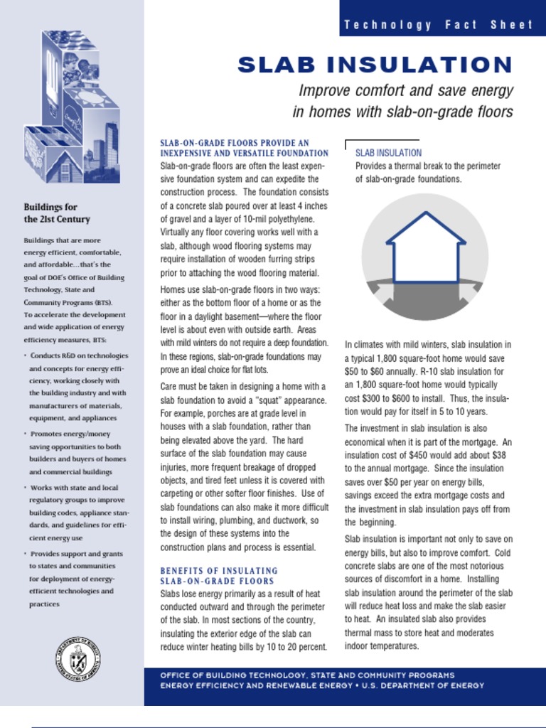 Slab | Building Insulation | Thermal Insulation