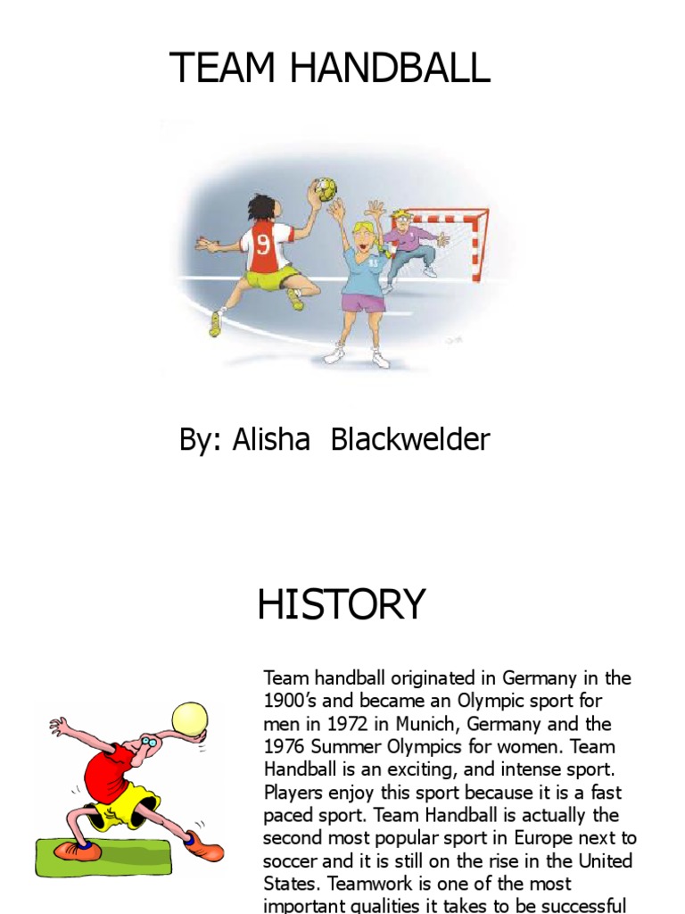 Team Handball Powerpoint | PDF