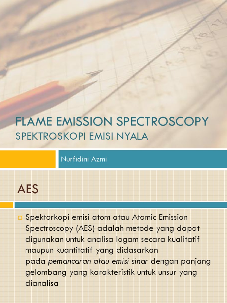 Flame Emission Spectros | PDF