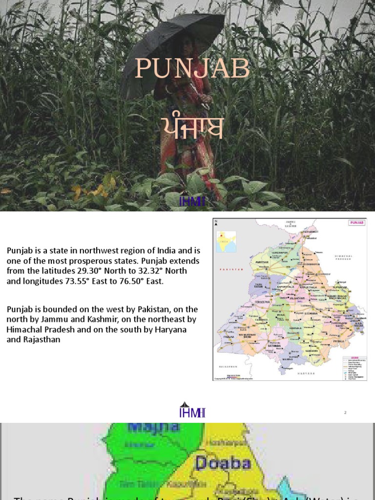 Overview of Punjab's History and Culture | PDF | Punjab | South Asia