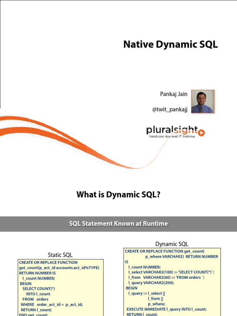 4 Oracle Plsql Transactions Dynamic Sql Debugging M4 Slides Pdf Sql Software Engineering