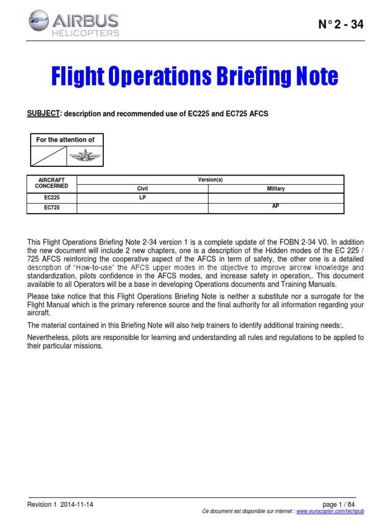 AFCS | PDF | Aircraft Flight Control System | Flight Dynamics (Fixed Wing Aircraft)