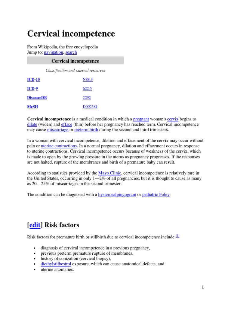 An In-Depth Look at Cervical Incompetence: Causes, Symptoms, Diagnosis ...