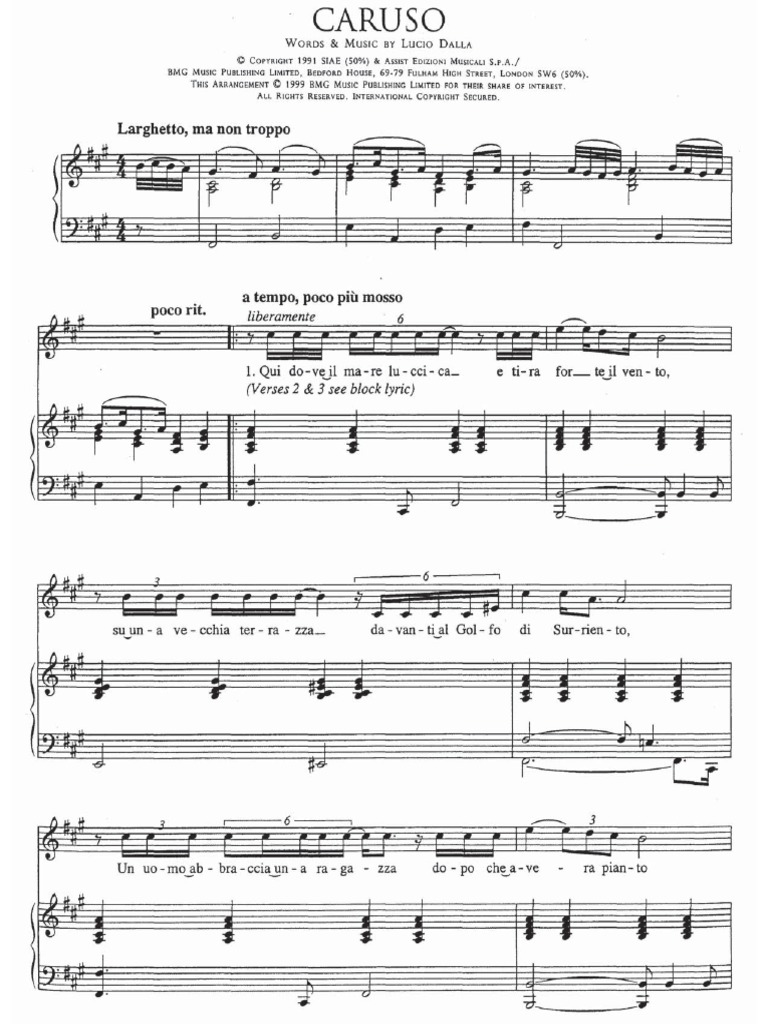 Caruso | PDF