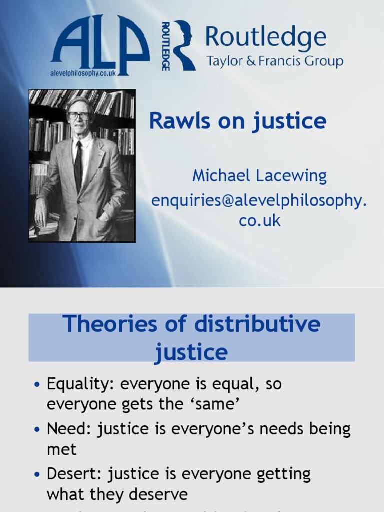 Justice Rawls | PDF | John Rawls | Social Equality