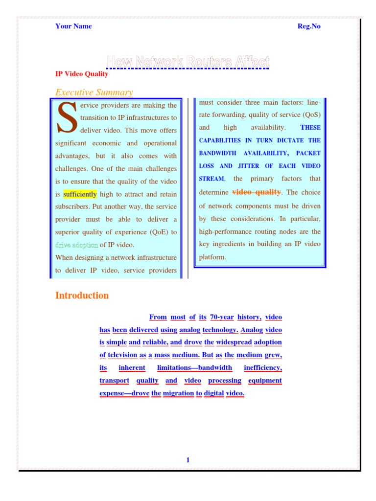 Prac Assi 1 | PDF | Digital Video | Video