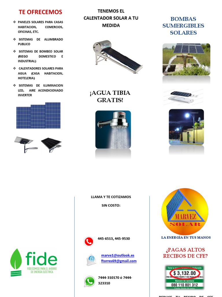 Triptico Solar | PDF