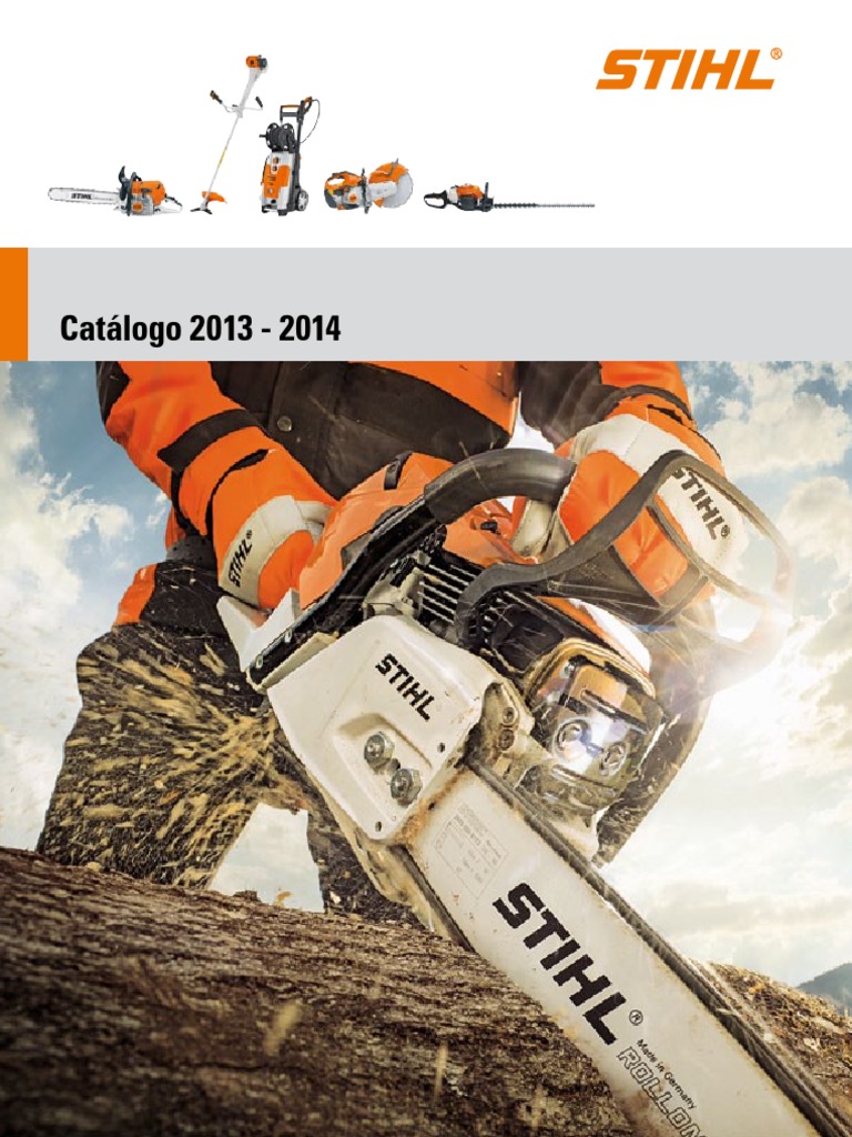 catalogo Stihl.pdf | Gasolina | Energía y recursos
