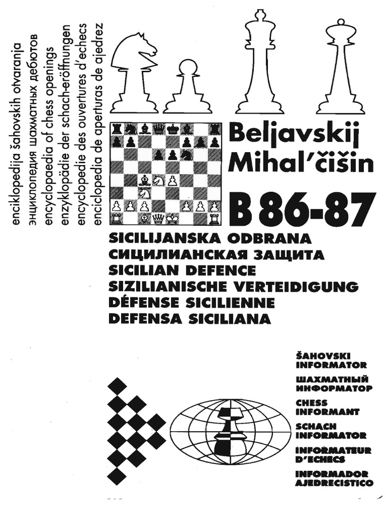 (Chess Book) Monografy B86-87 - Chess Informant PDF | PDF
