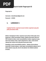 Fingerspot Personnel User Guide's | PDF | Bisnis | Komputer