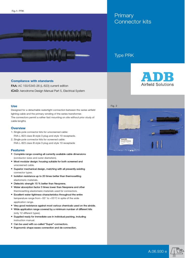 Data Sheet Primary Connector Kits | PDF | Electrical Connector ...