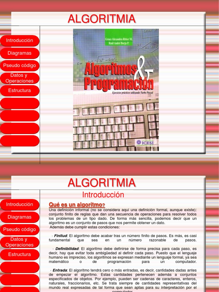 Algoritmos DFD | Descargar gratis PDF | Algoritmos | Lenguaje de programación