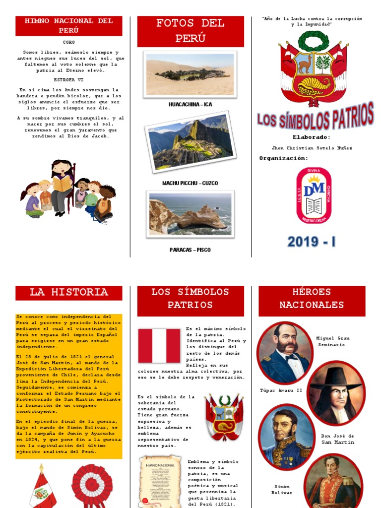Triptico 1 | PDF | Perú | América del Sur