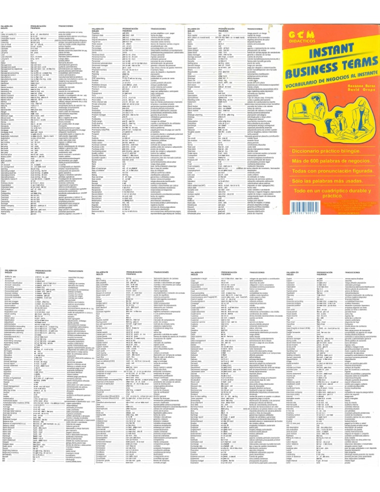 Business Terms | PDF