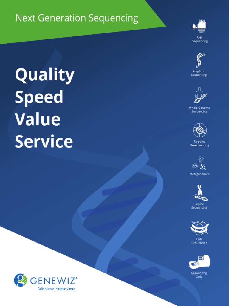 NGS Overview Digital Brochure Feb26 2018 No Crops | PDF | Whole Genome ...